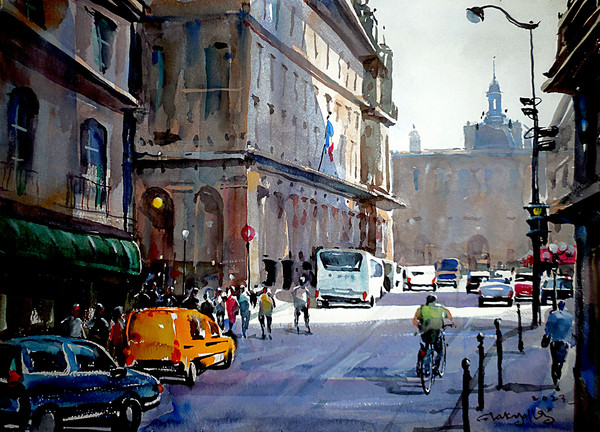 리슐리외 가, 파리