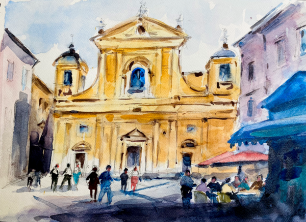 로마, 카프라니카 광장